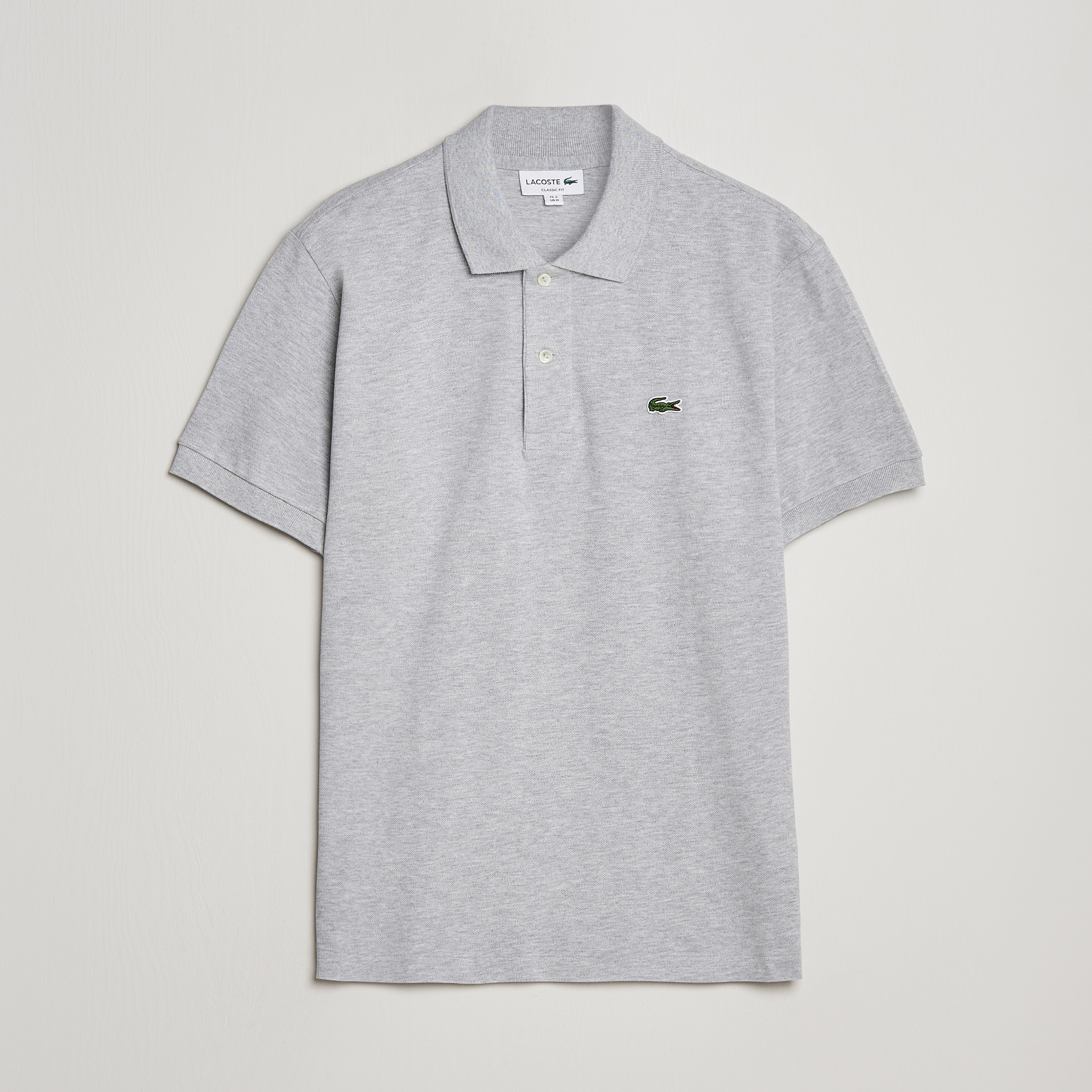Lacoste Original Polo Piké Silver Chine su CareOfCarl.it