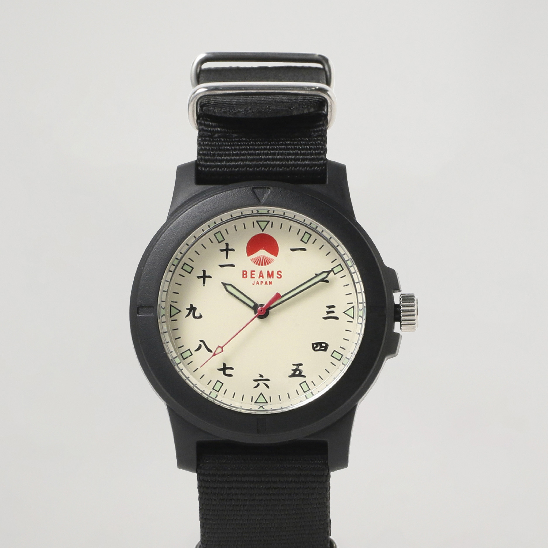 Beams Japan Kenji Wrist Watch Black su CareOfCarl.it