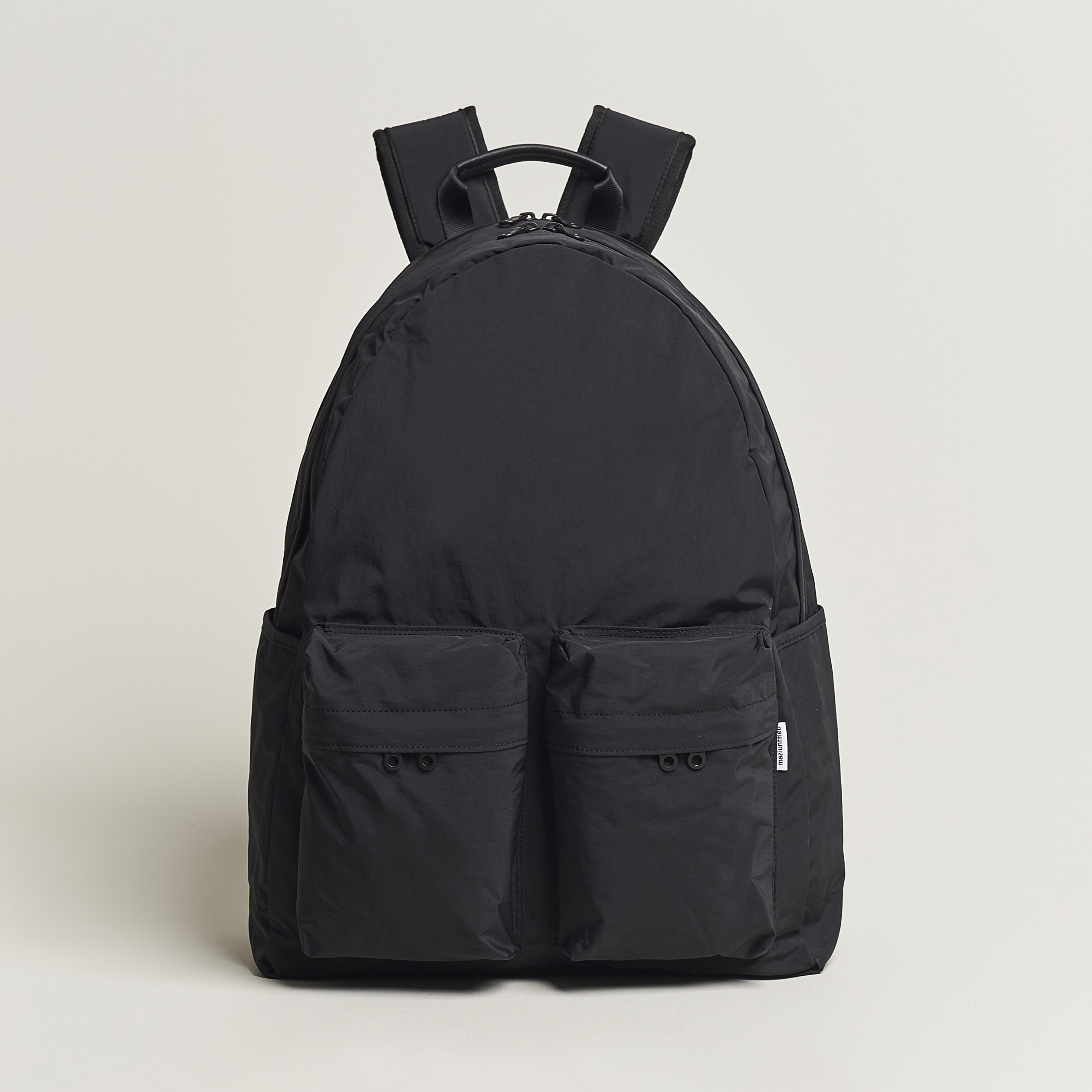 mazi untitled All Day 03 Nylon Backpack Black su CareOfCarl.it