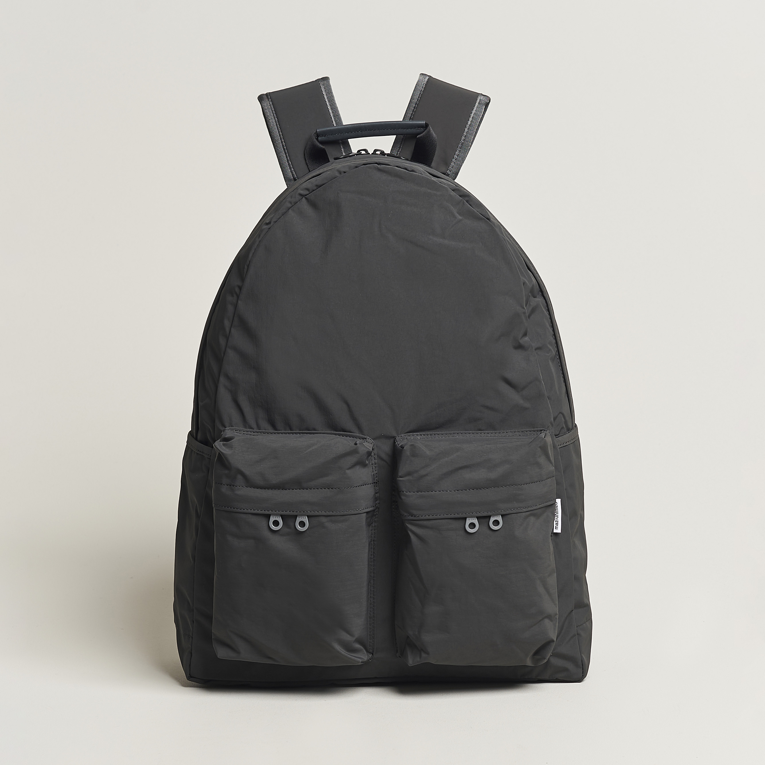 mazi untitled All Day 03 Nylon Backpack Grey su CareOfCarl.it