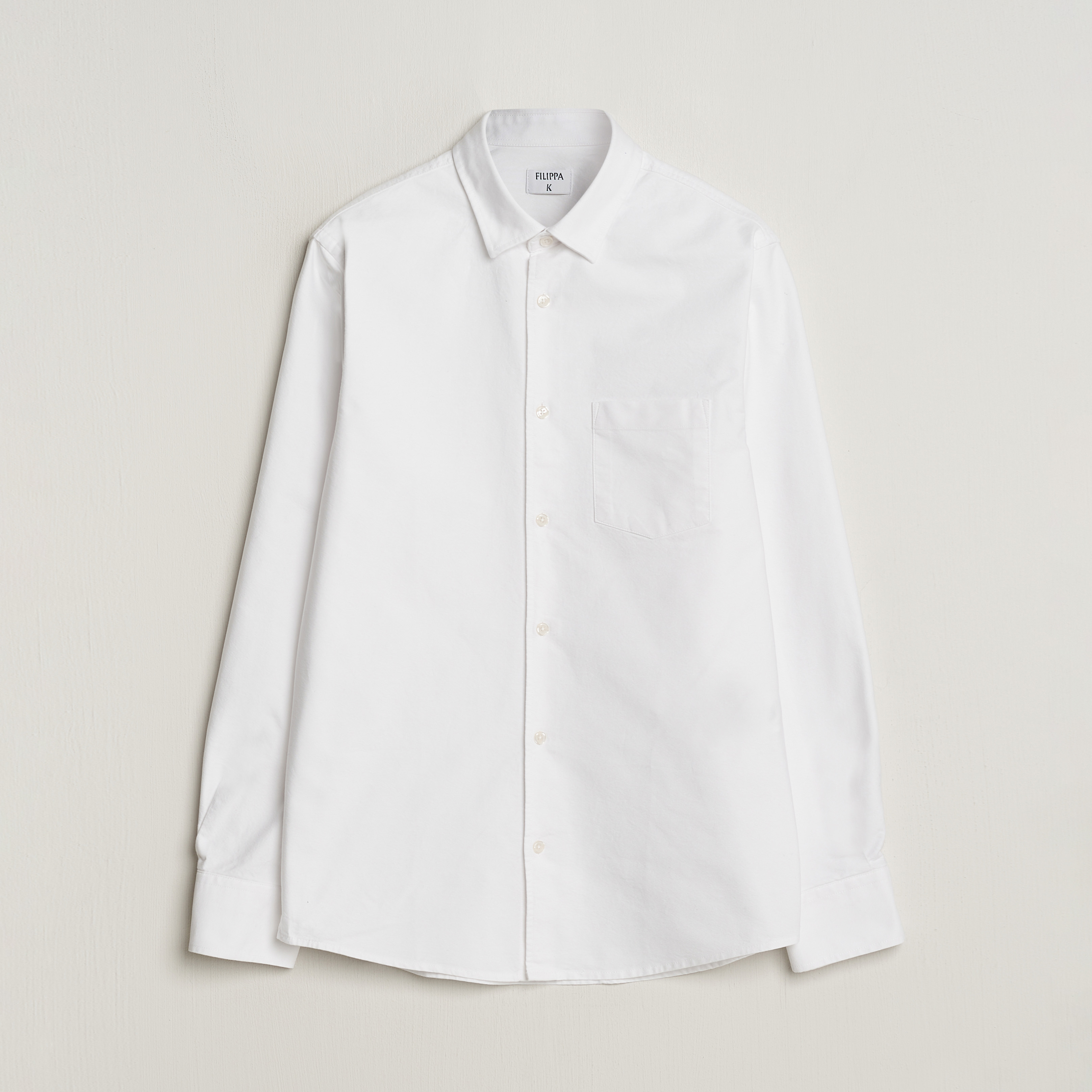Filippa K Tim Oxford Shirt White su CareOfCarl.it