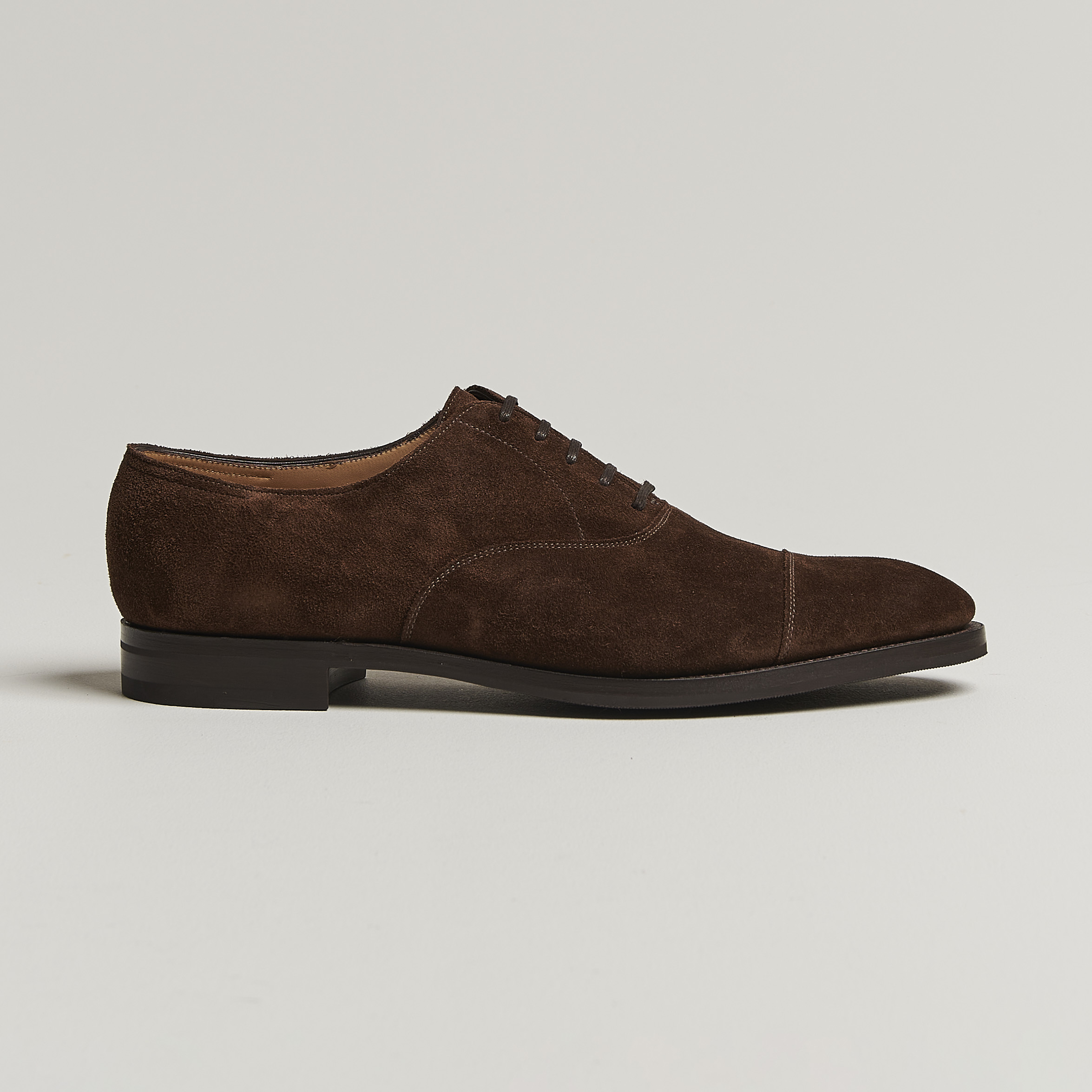 John Lobb City II Oxford Dark Brown Suede su CareOfCarl.it