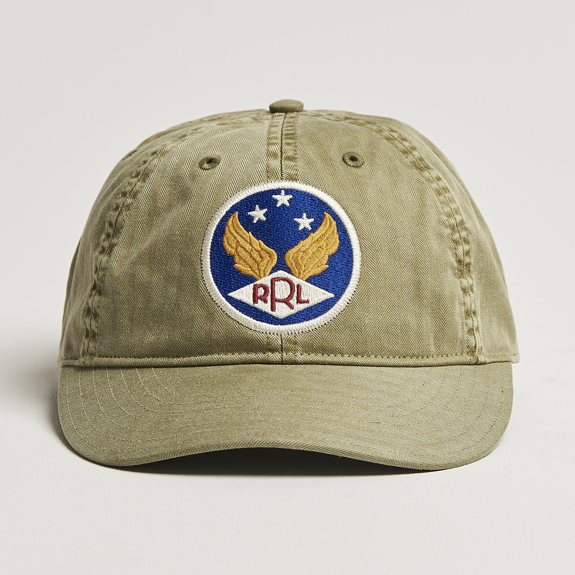 RRL Ball Cap Brewster Green su CareOfCarl.it