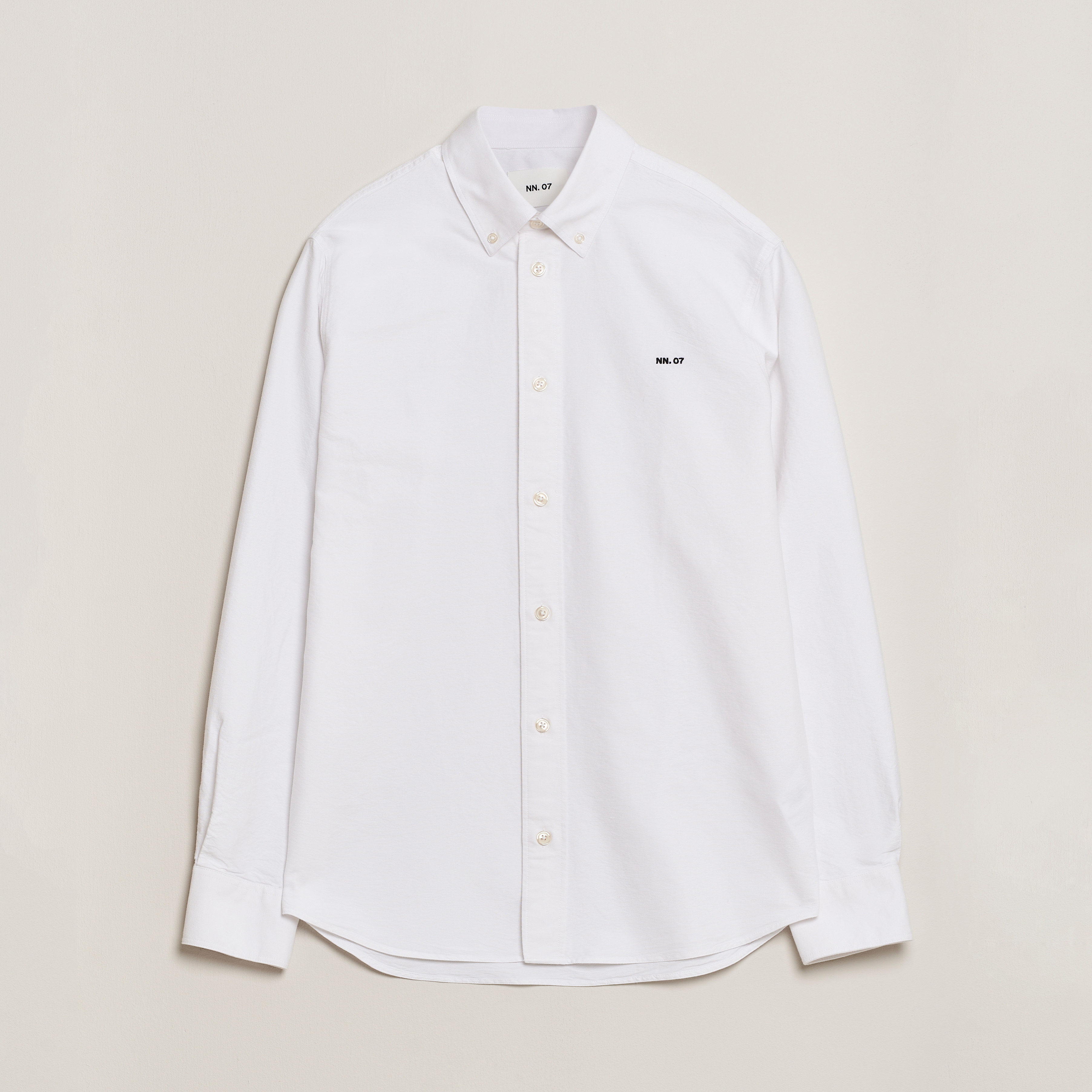 NN07 Colby Oxford Shirt White su CareOfCarl.it