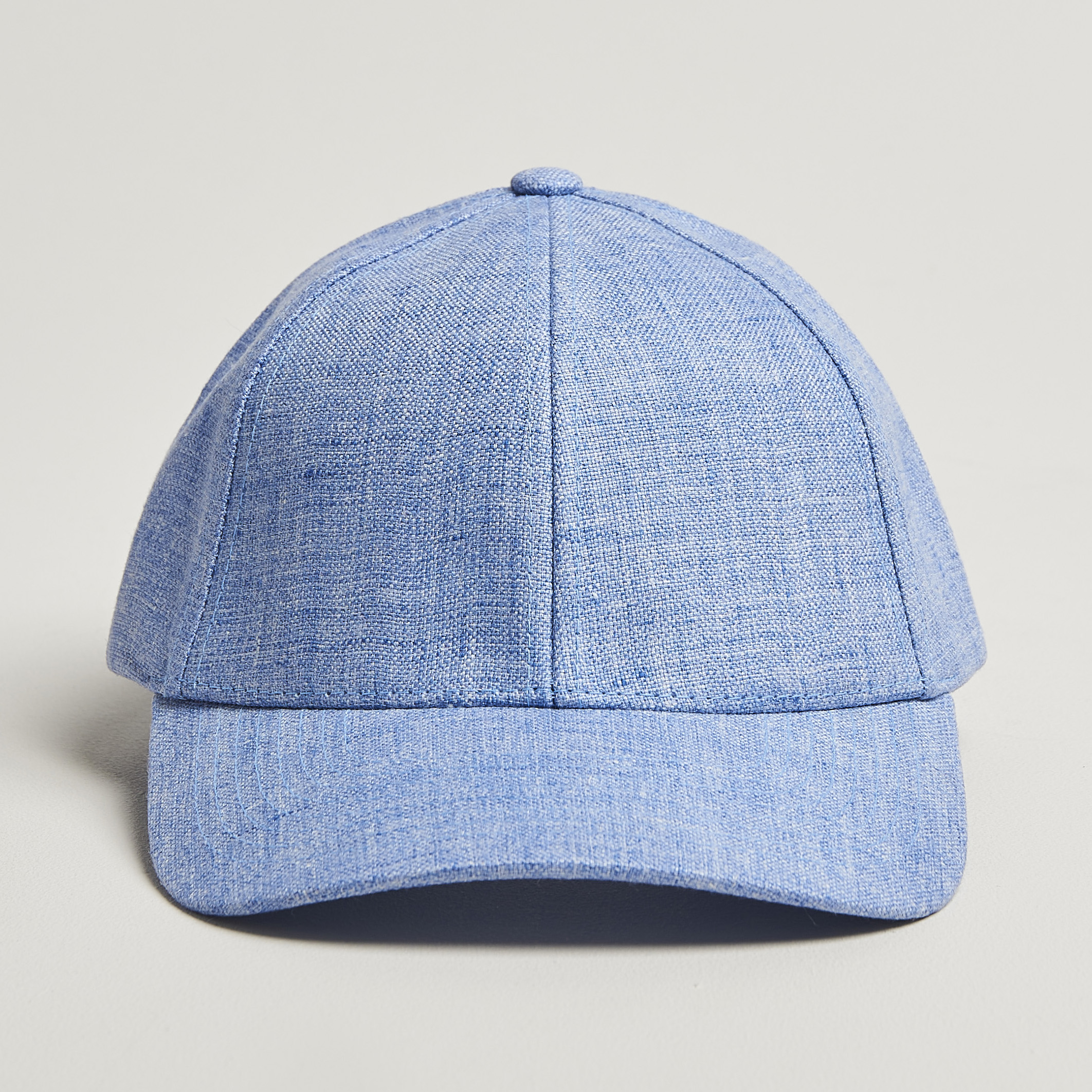 Varsity Headwear Linen Baseball Cap Azure Blue su CareOfCarl.it