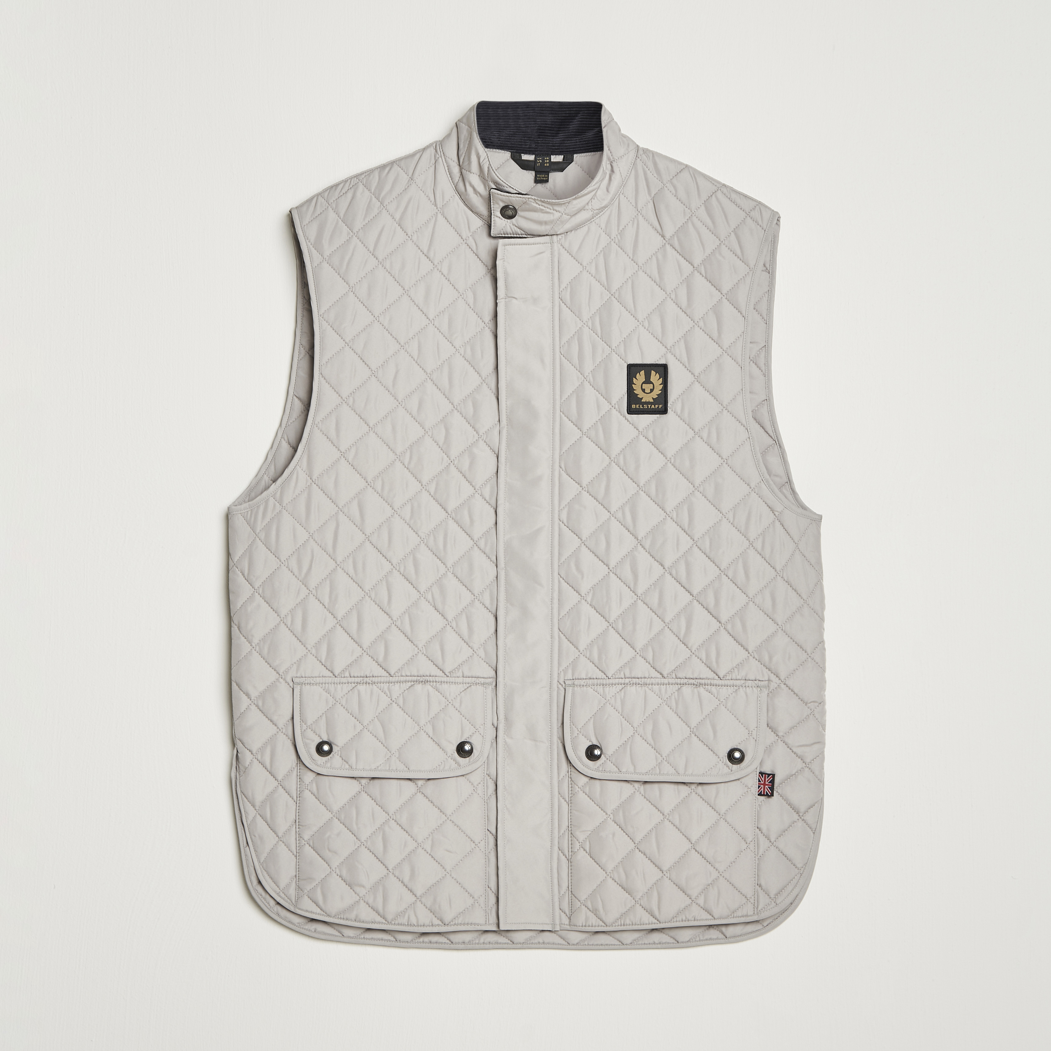 Belstaff Icon Gilet Cement Grey su CareOfCarl.it